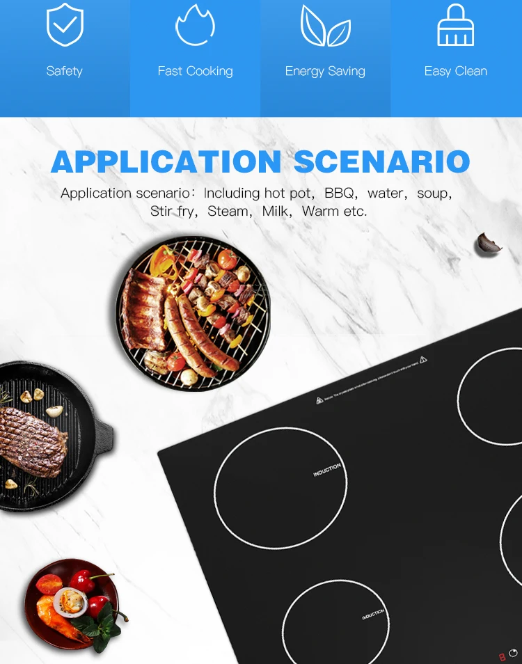 Factory hot selling 2025 new multifunctional Digital Display Induction ...