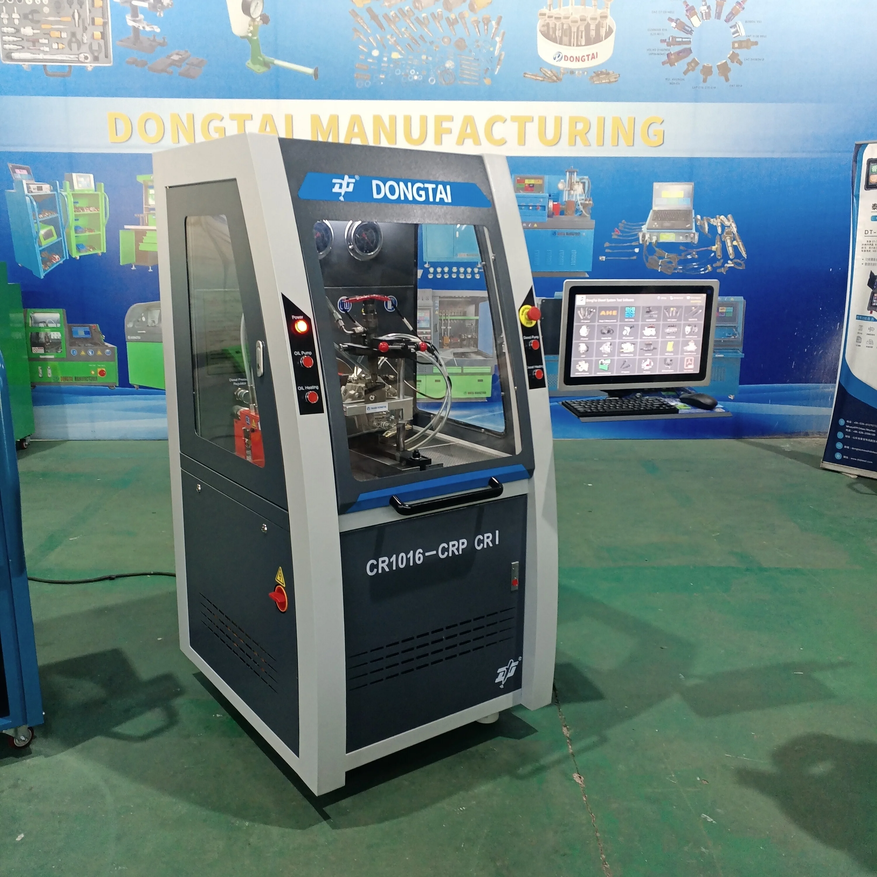 Common Rail Injector And Pump Test Bench Cr1016-cri Crp-2023 New Model ...