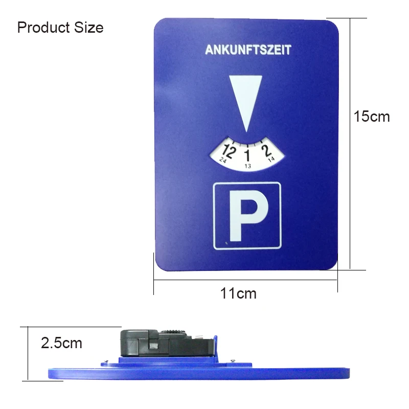 Vehicle Car Parking Disc Timer Clock - Ankunftszeit Display