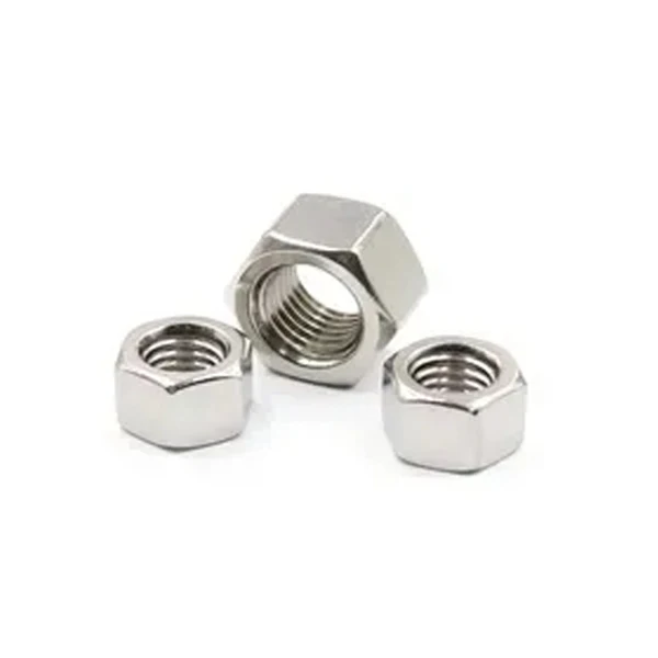 Din Standard 6061 Aluminum Gb52 M3 Hexagon Nut Polished Finish In Natural Color For General ...