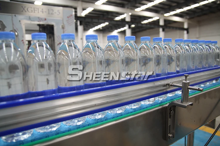 Automatic 4000bph PET Bottle Filling Machine by SHEENSTAR