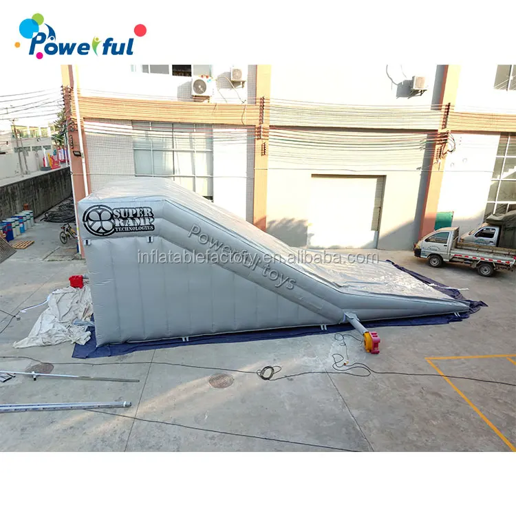 Freestyle FMX BMX Freefall Giant Inflatable Stunt Bike Airbag