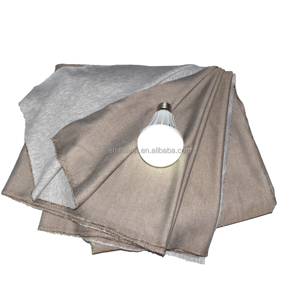 Emf Shielding Fabric Silver Fiber Fabric Conductive Fabric For Emf ...