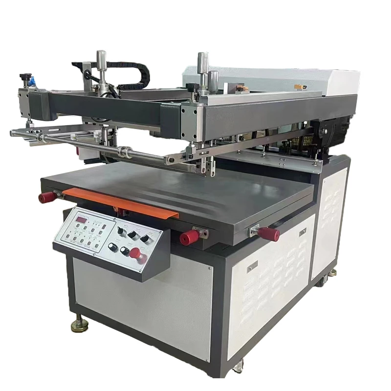 High Accuracy Oblique Arm Serigraphy Semi Automatic Ablique-arm Type ...