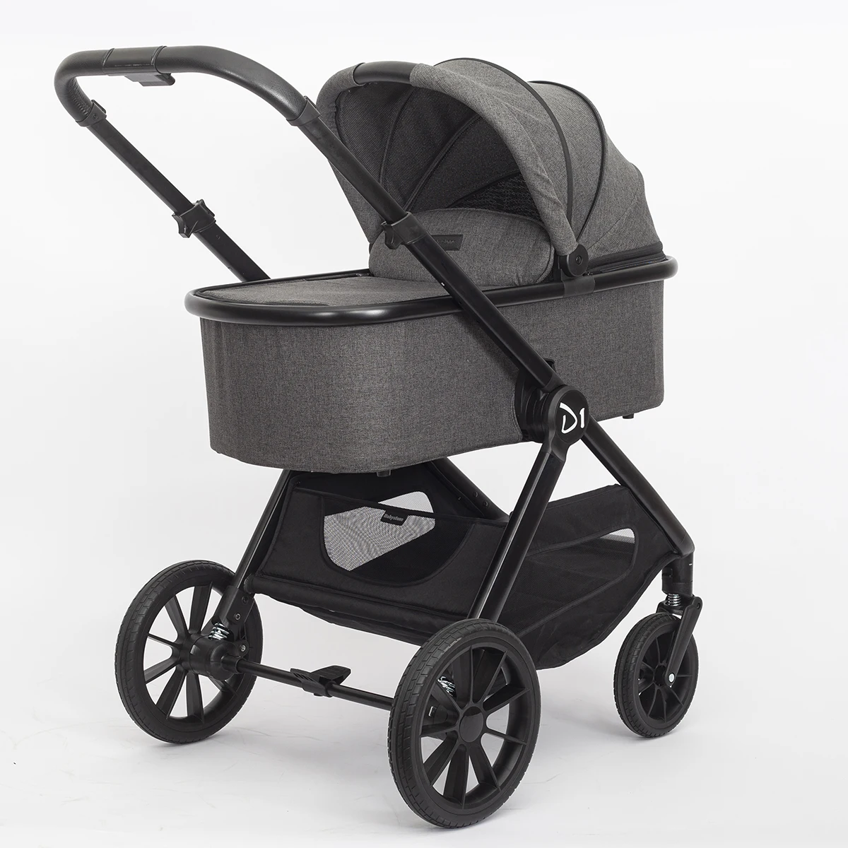 Luxury Foldable 4 Wheel Stroller for Children - High Landscape Stroller