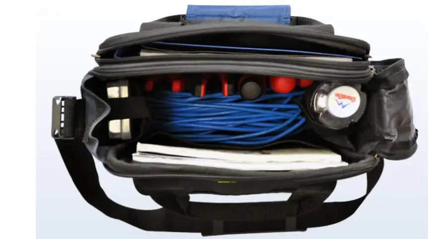 Soft Professional Network Tool Carrier Bag - Electrician Messenger Bags ...