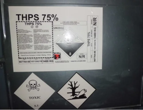Biocide Thps 75 For Oil Field/ Anti-microbial Reagent Tetrakis ...