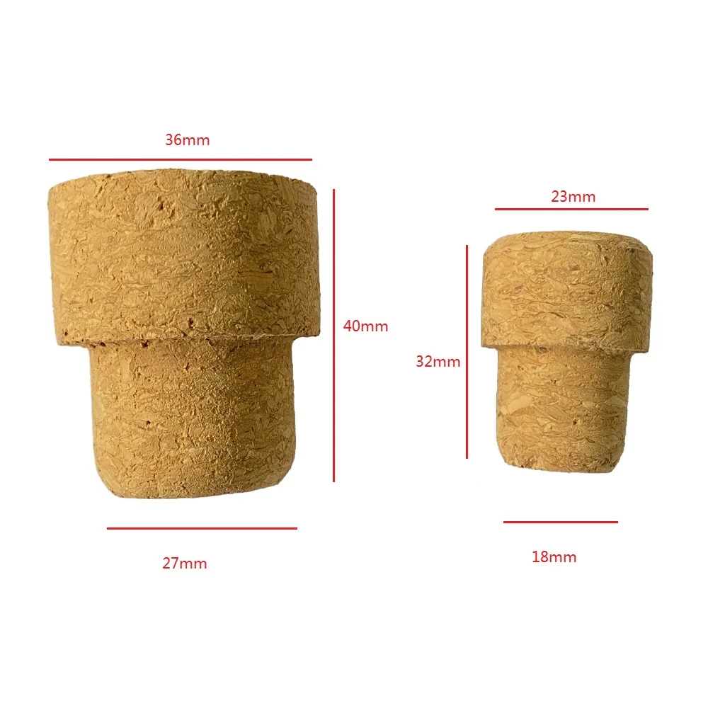 Natural Test Tube Cork Stopper Wood Lid,Bulk Wood Cap Wine Cork - Buy ...