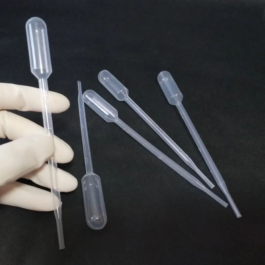 Laboratory Disposable 1ml Plastic Transfer Pipettes Pasteur Pipette ...
