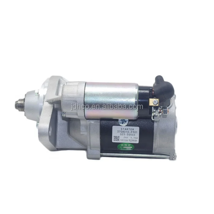 New Starter Motor 24V for Isuzu 4HF1 4HG1 4HK1 - Genuine & Aftermarket ...