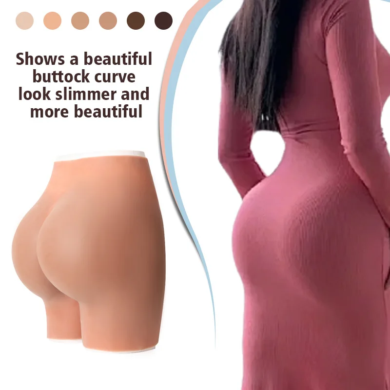 Silicon Butt Shapewear Bbl Open Crotch Silicone Short Silicone Buttocks Hips and Butt Lift ...