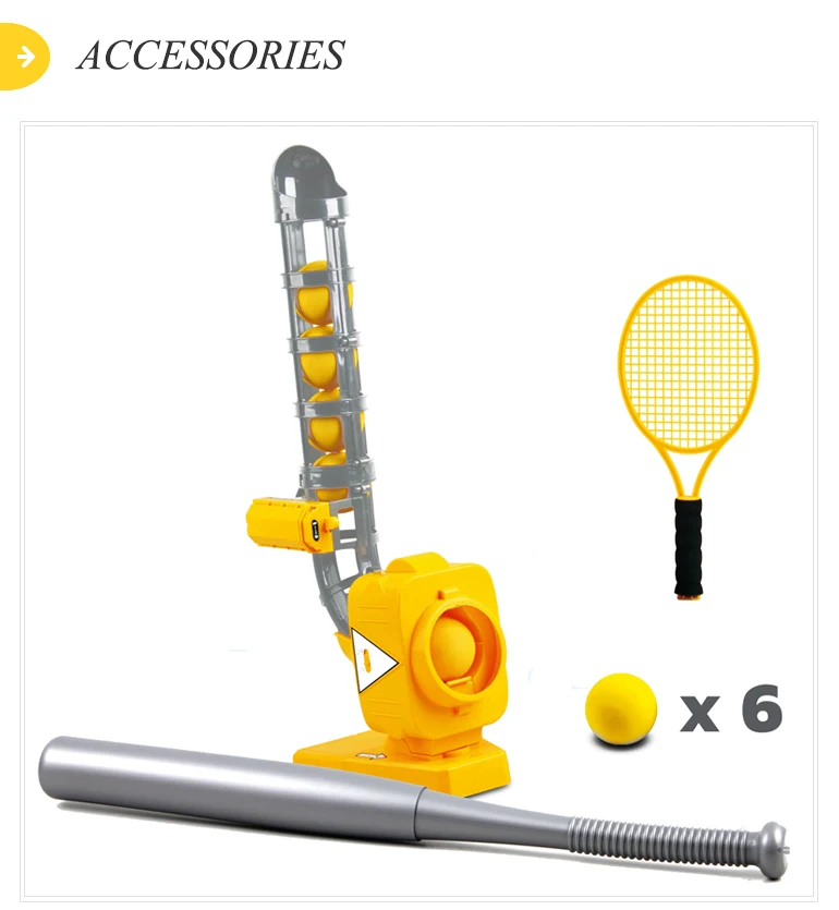 Sport Toy 2IN1 Auto Machine Tennis Baseball Launcher with Bat| Alibaba.com