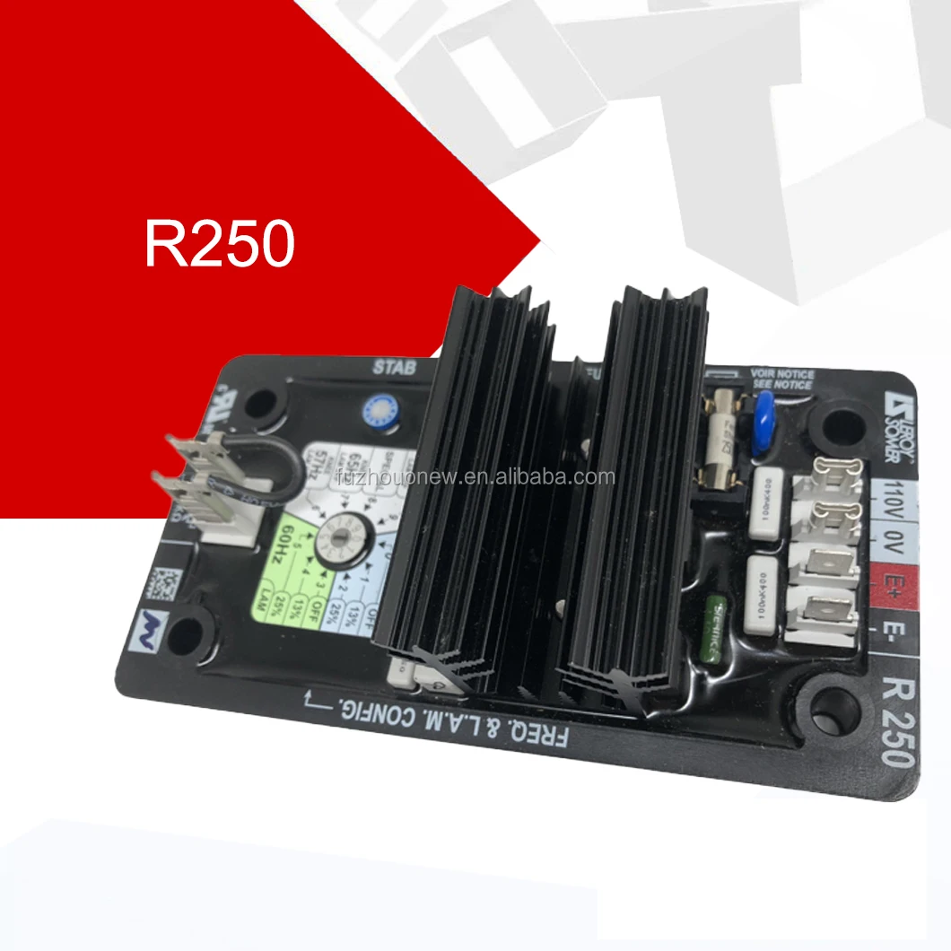 Universal Brushless AVR Keroy R250 250 KVA Diesel Generator Panel