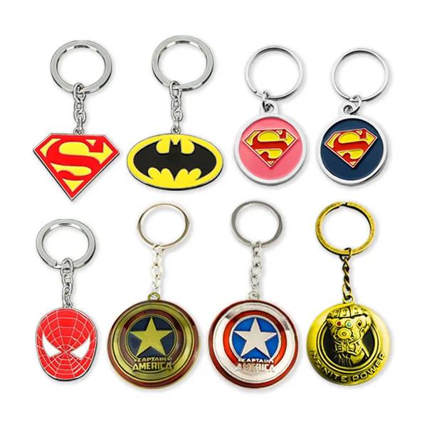 Handmade Colorful Custom Shaped Metal Keychain With High Quality - Buy ...