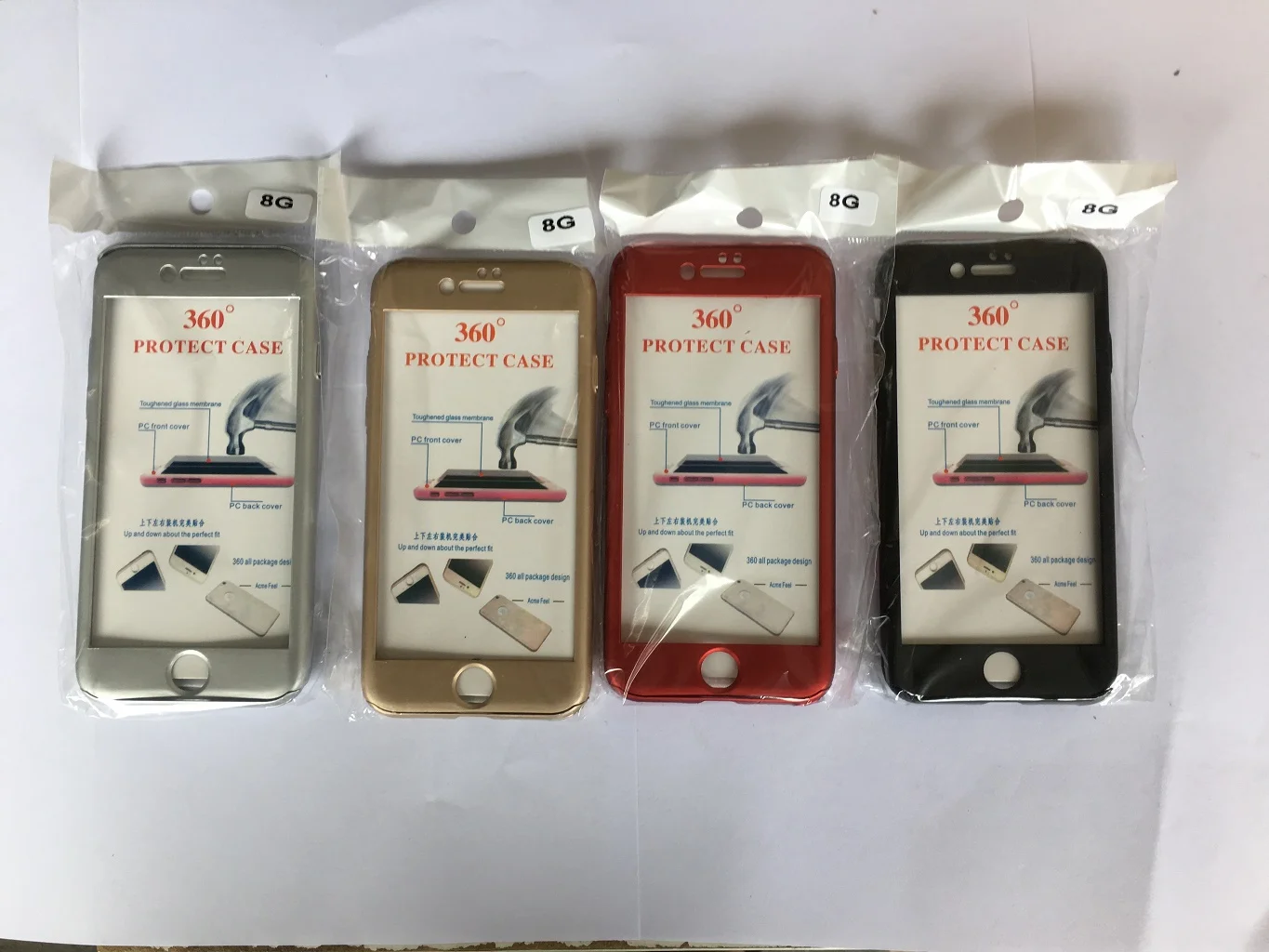 360 Full Cover Phone Case For Iphone 12 11 Pro X 8 6s 7 5s Se Pc ...