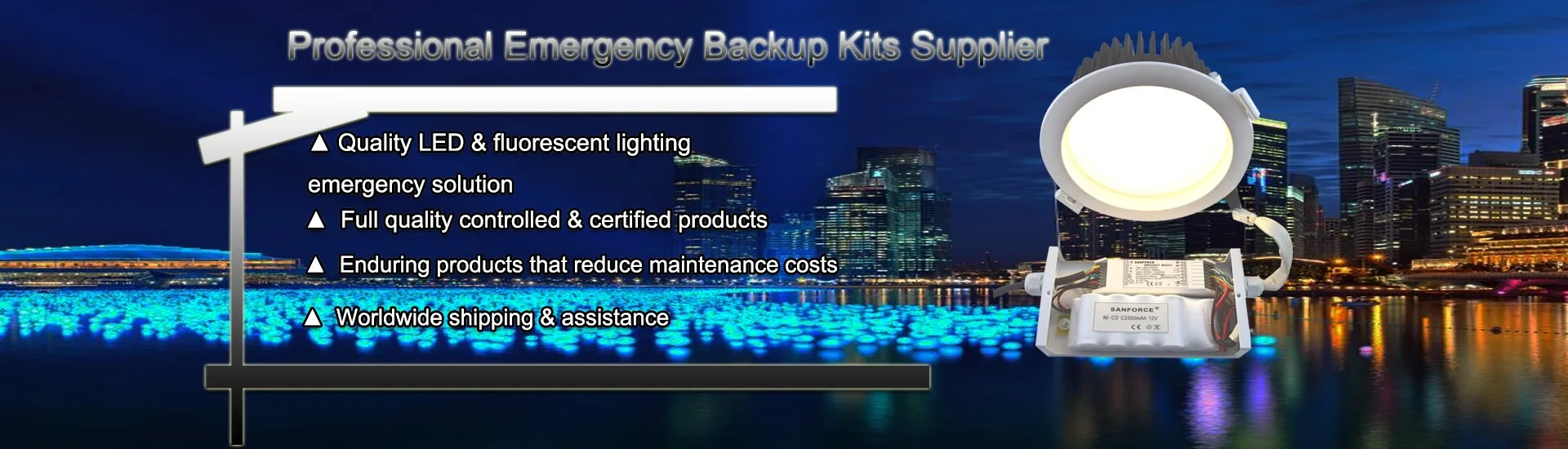 Sanforce Technology (Shenzhen) Co., Ltd. - Emergency lighting Power, Emergency conversion Kit