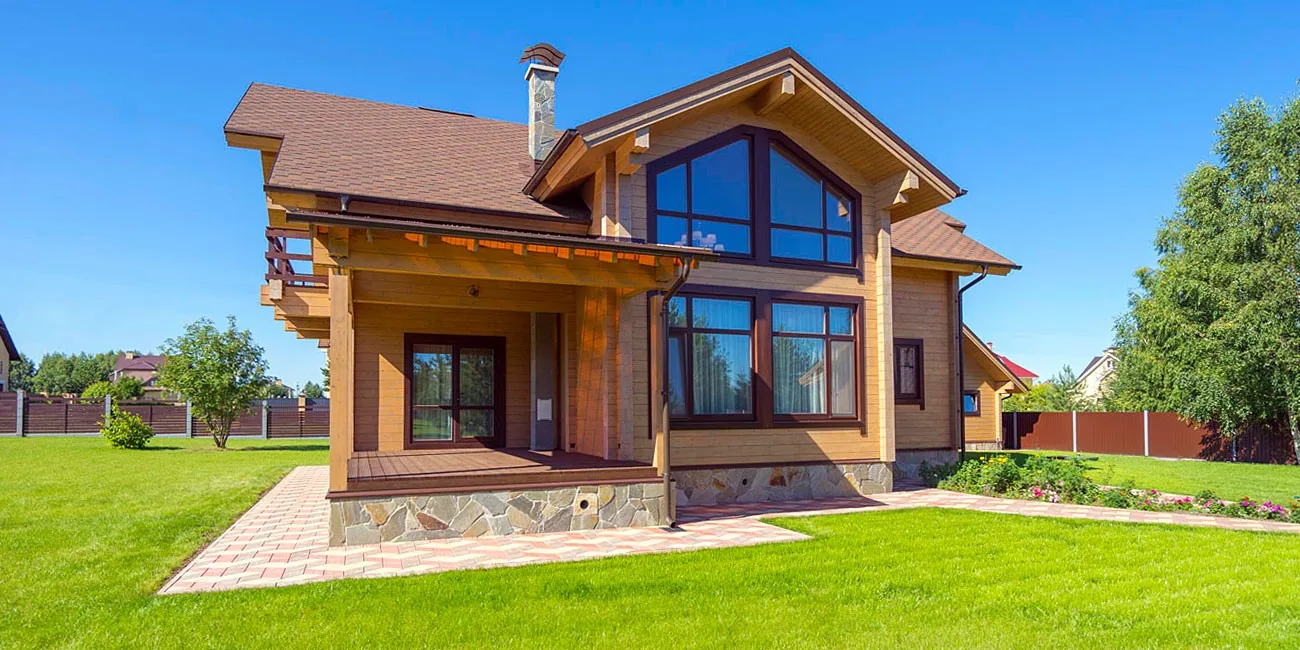 2020 Fresh Design Beautiful Wooden Frame House Construction