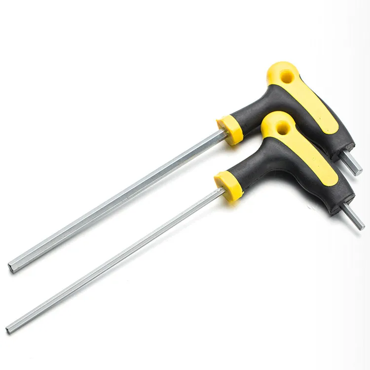 Allen Hex Key T Handle Chrome Vanadium Steel Spanner Set Inner Hexagon ...