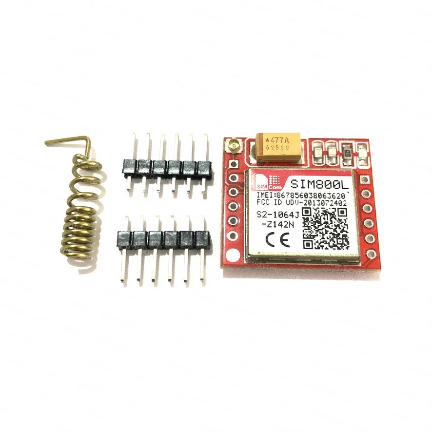 Simcom Sim800l Gsm Gprs Module With Pcb Board And Antenna - Buy Sim800l ...