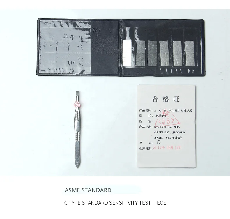 MT Test Specimen of Magnetic Particle Testing Equipment