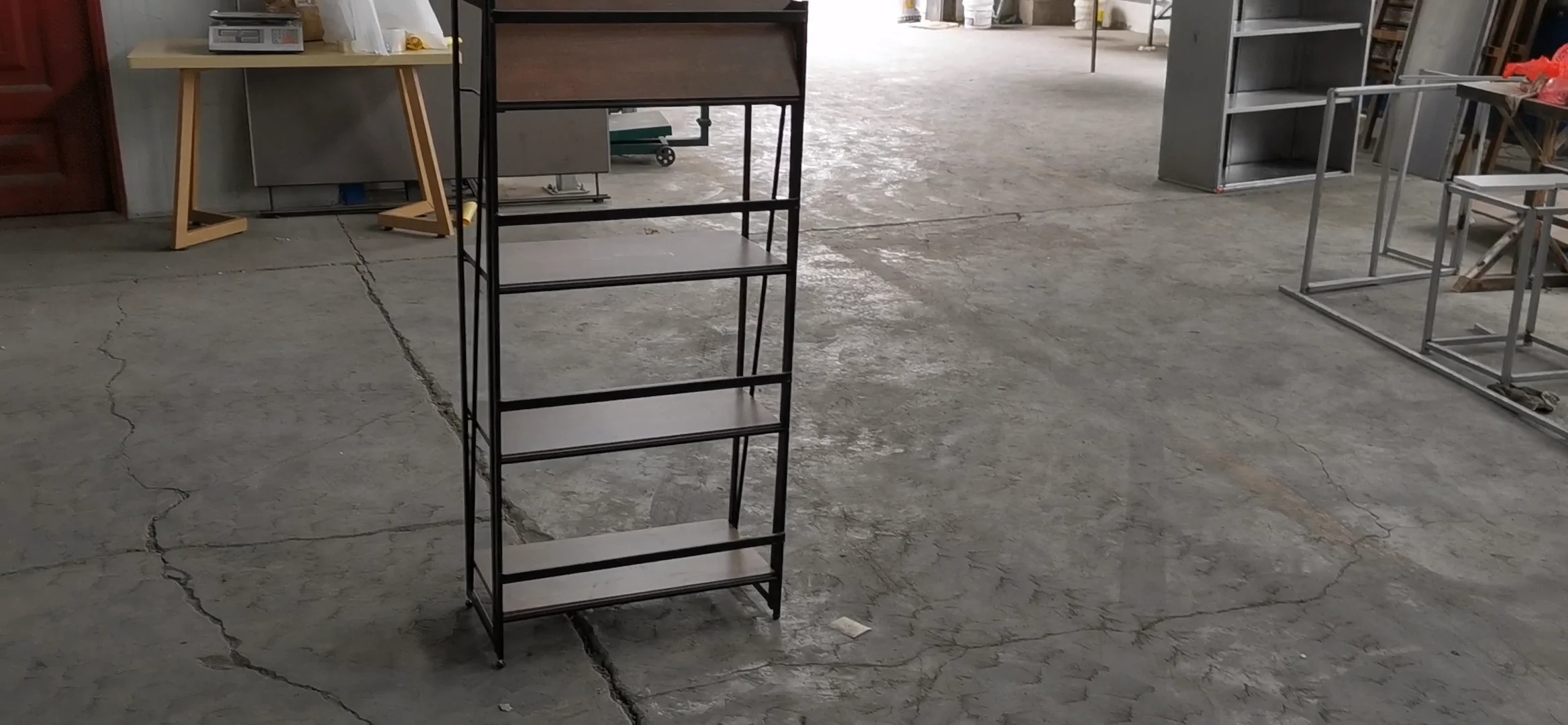 Modern Design Home Office Living Room Metal Storage Rack Display Shelf ...