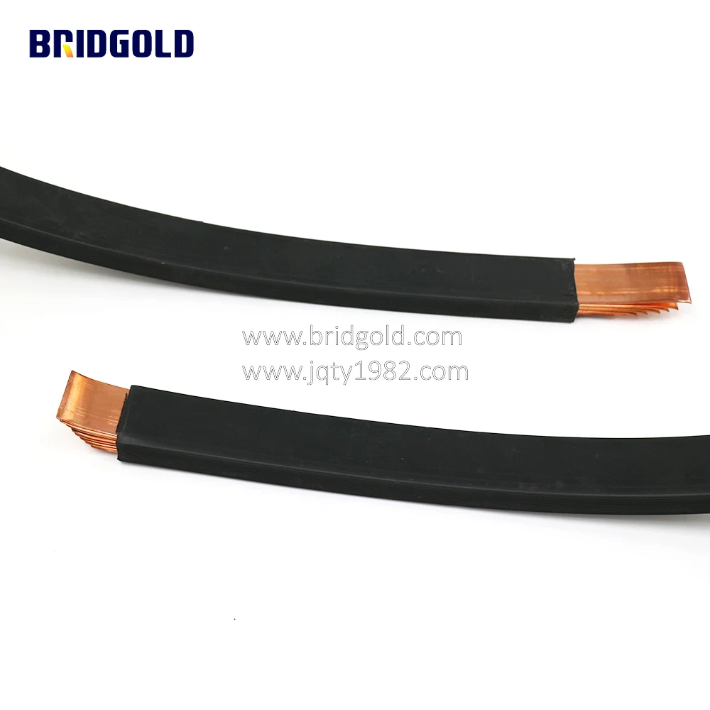 BRIDGOLD Insulated Flexible Copper Busbar for Electric Motors