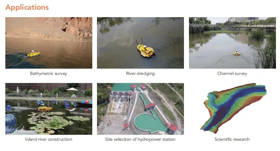 Unmanned Surface Vessel (USV) - Autopilot Boat for Survey