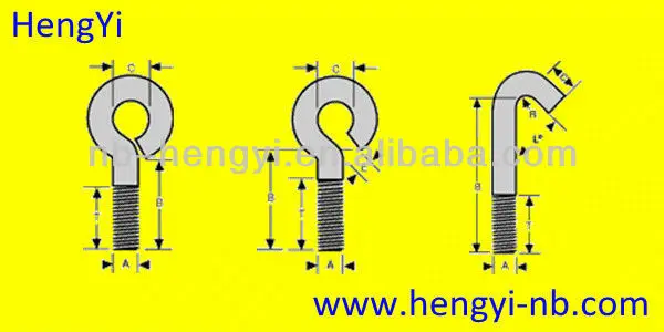 Oem M13 Bolt - Buy M13 Bolt,Small Eye Bolts,Hook Eye Bolts Product on ...