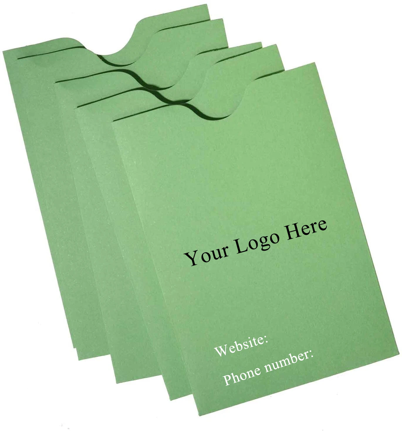 Custom Bulk Cheap Hotel Key Card Envelope / Sleeve / Holders