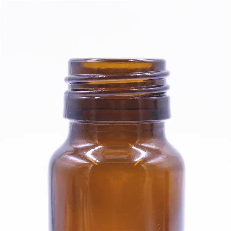 25ml 50m100ml Brown Amber Round Glass Bottles For Syrups With Screw ...