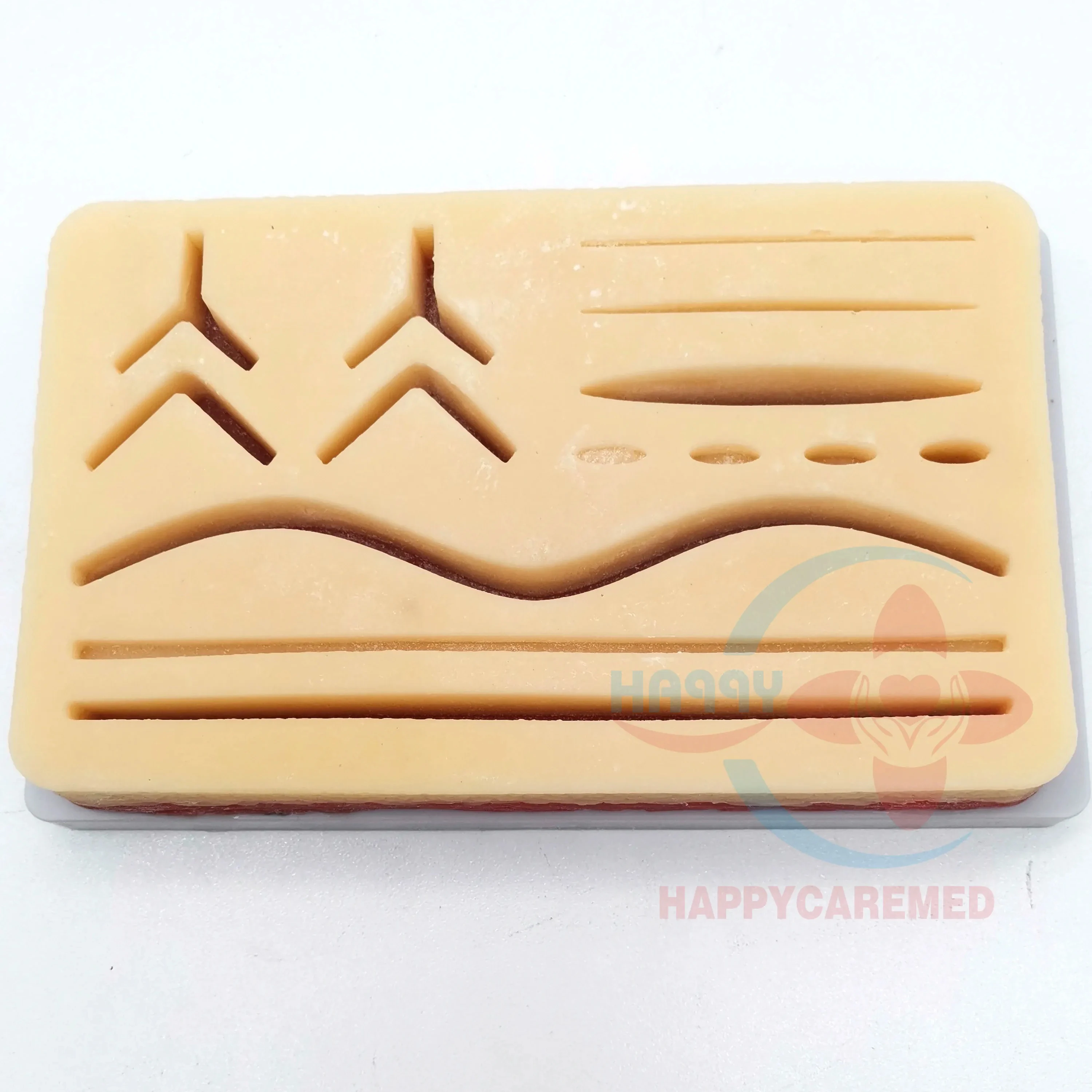 Hc-sv7 Wound Silicone Skin Suture Practice Medical Teaching Module ...