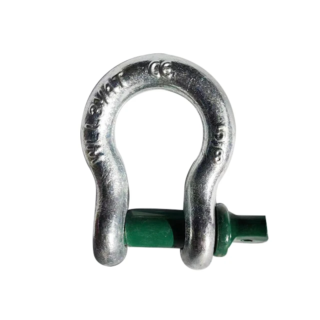 Hot Dip Galvanized G21301-1/4 Dow Shackle 12t G80 With Safety Bolt Pin ...
