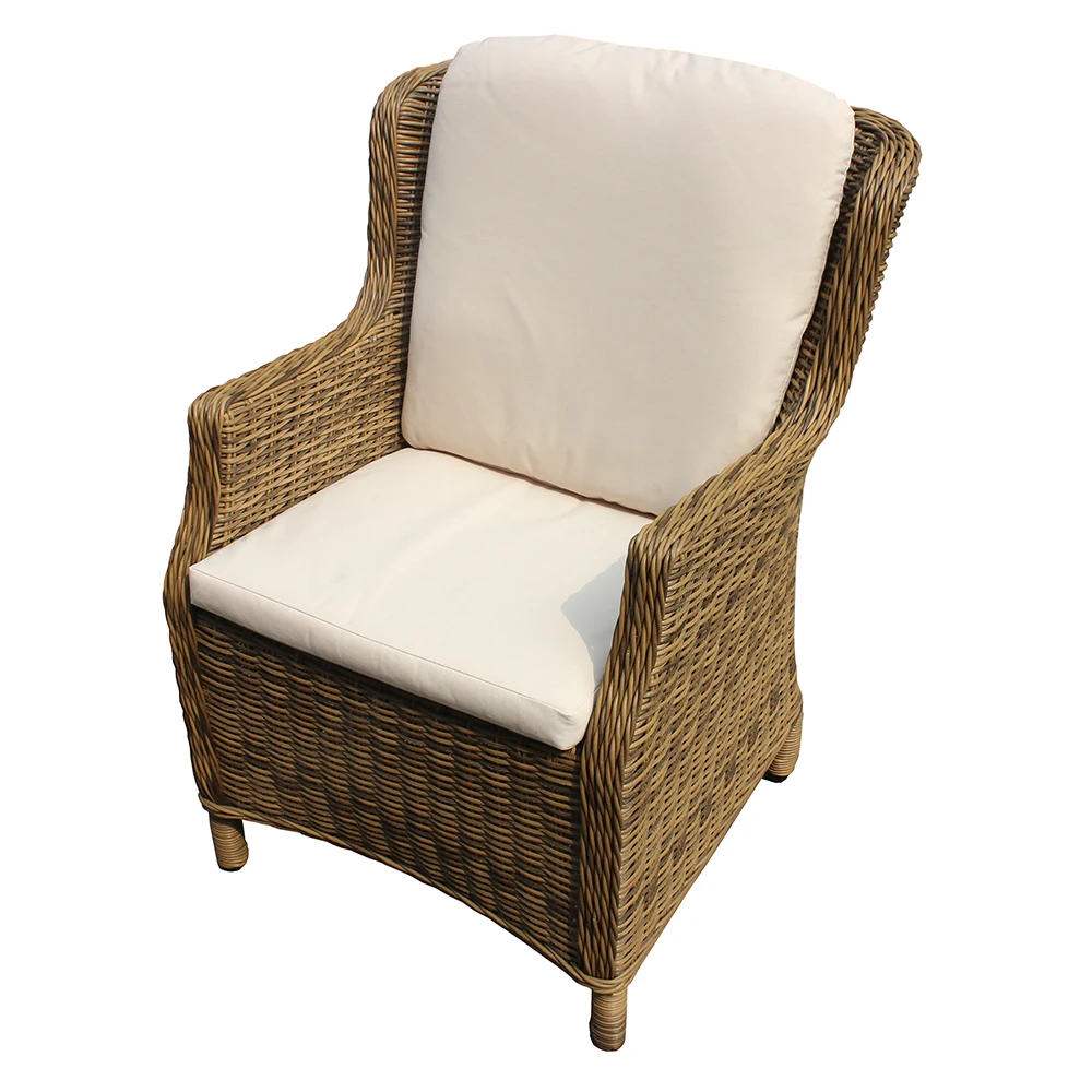 Outdoor Rattan Garden Furniture Rectangular Table 7pcs Dining Set - Buy ...