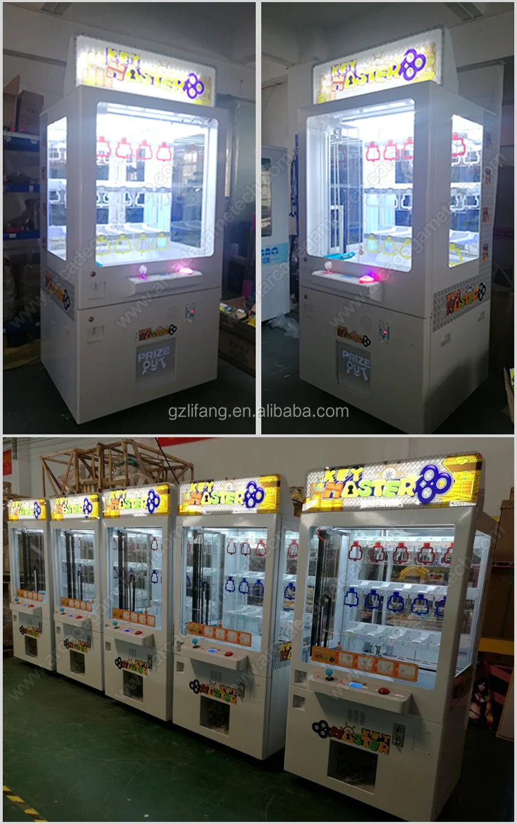 Factory Wholesale Coin Operated Push Keyhole Prize Vending Game Machine ...