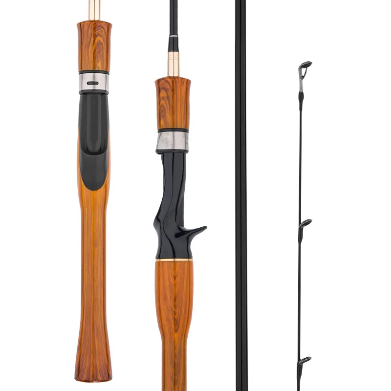 Carbon Solid Horse Mouth Rod Adjustable Super Soft Spinning Fishing ...