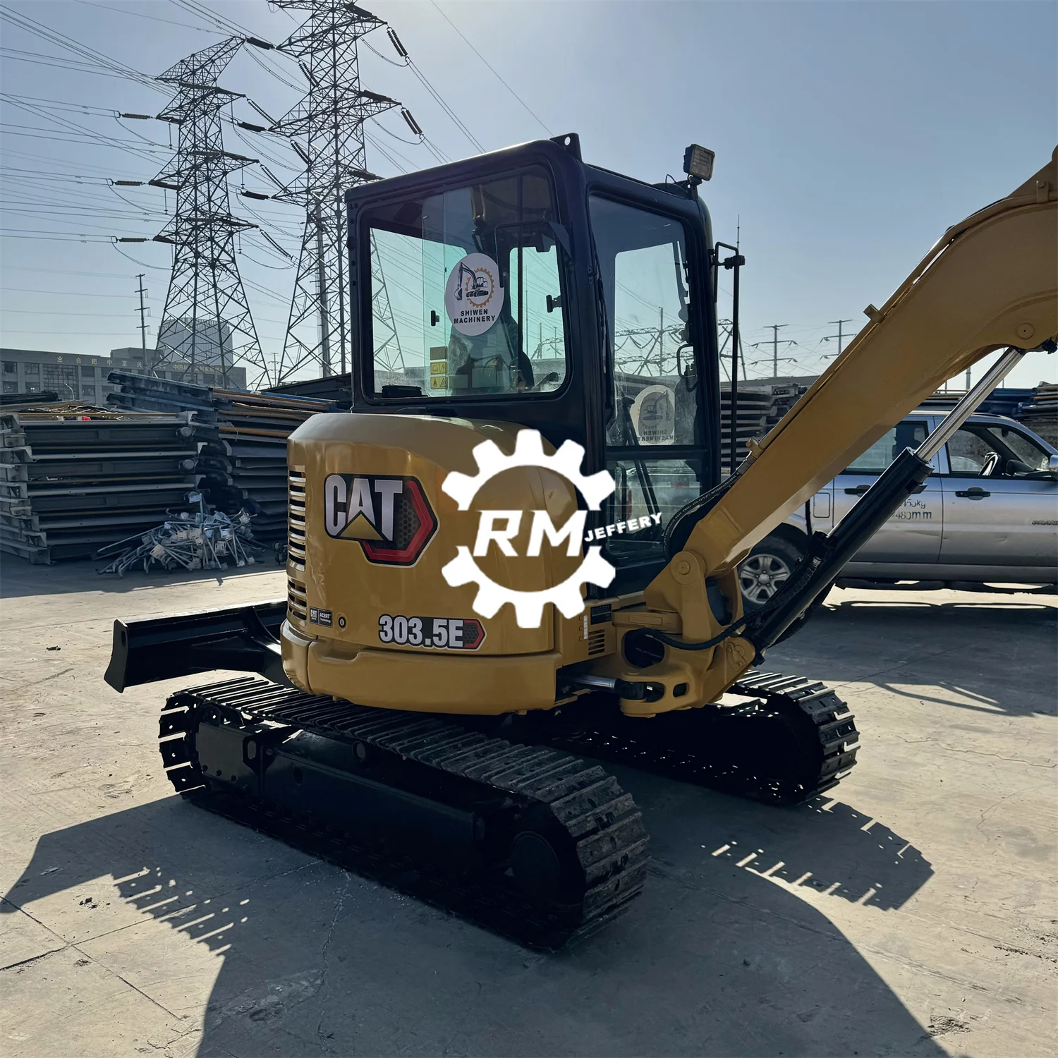 3.5ton Used Caterpillar 303.5e Mini Crawler Excavator,second Hand Cheap ...