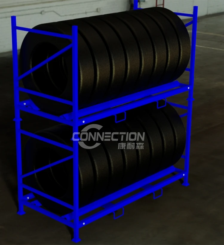 heavy duty stackable steel stillage tyre rack| Alibaba.com