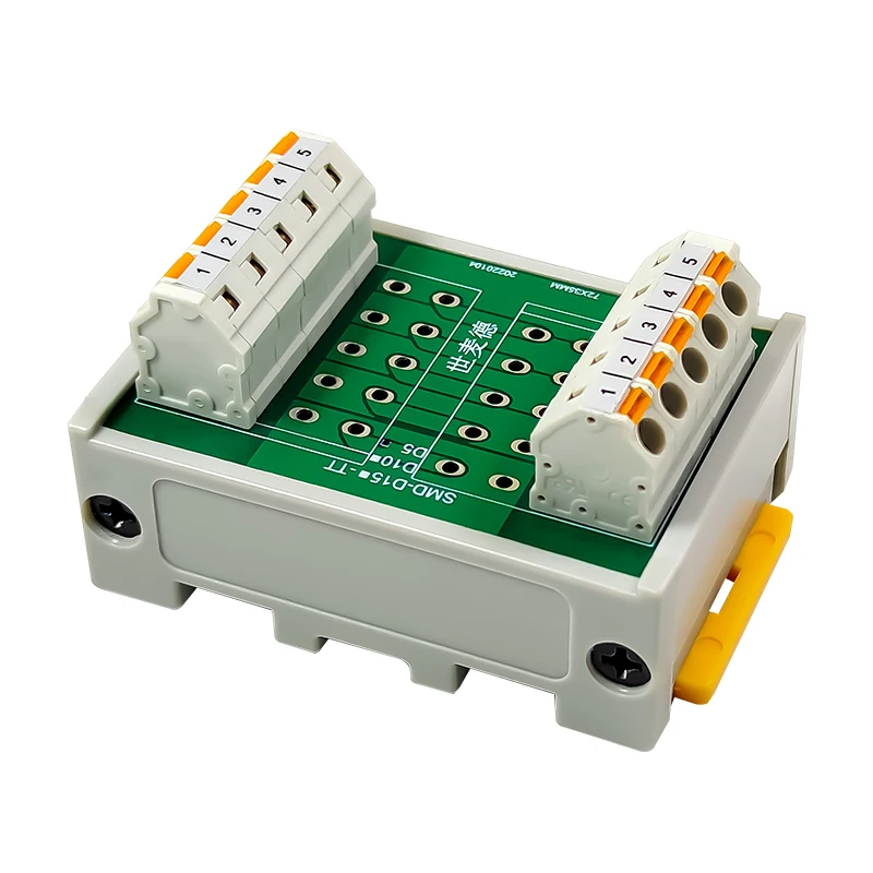 5 Channel 24vdc Direct Insertion Terminal Block. - Buy Terminal Block ...