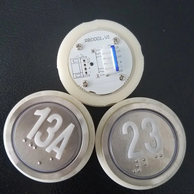 Botones Otis Para Elevador De Acero Inoxidable - Buy Botones Otis ...