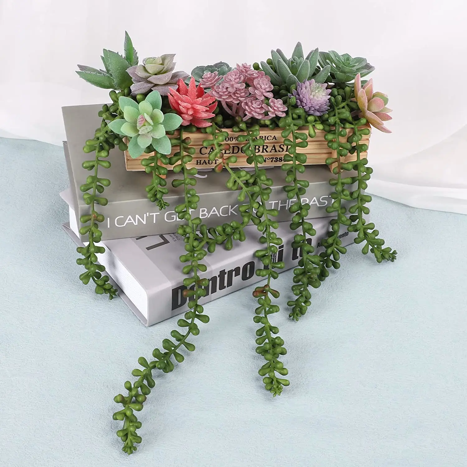Artificial Succulents Hanging Plants - Perfect for Home & Garden