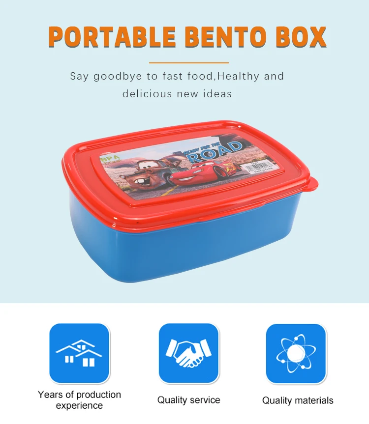 Topsthink Sublimation Food Cartoon Character Plastic Pp Cheap School ...