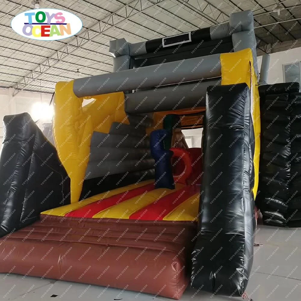 Inflatable Digger Bounce Castle - Engineer Truck Combo