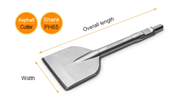 Hex30 Ph65 Demolition Hammer Asphalt Cutter Chisel 450mm Length - Buy ...