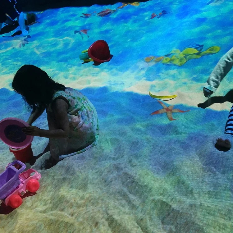 Beach Interactive - Virtual Beach Projector Game for Kids