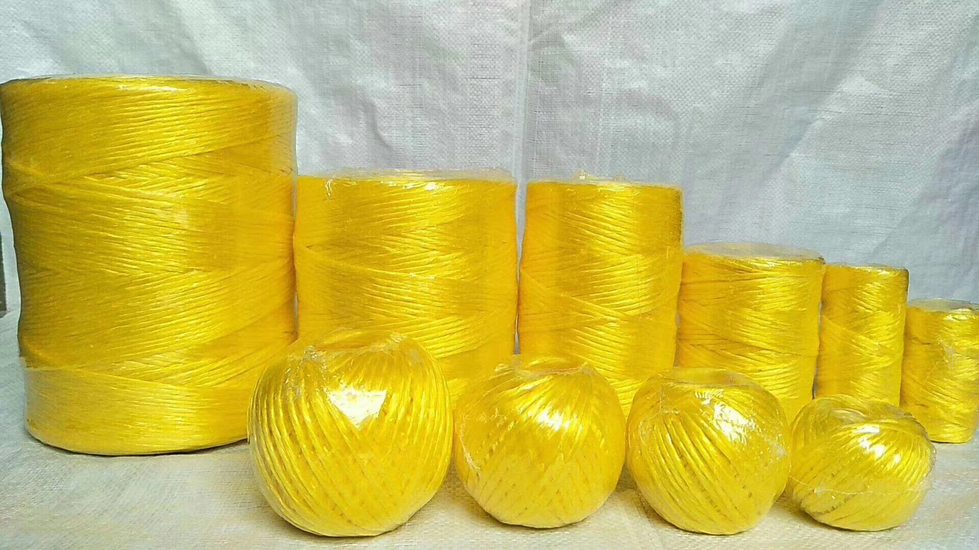 Agriculture Pp Split-film Baler Twine Baling Twine/packing Rope - Buy ...