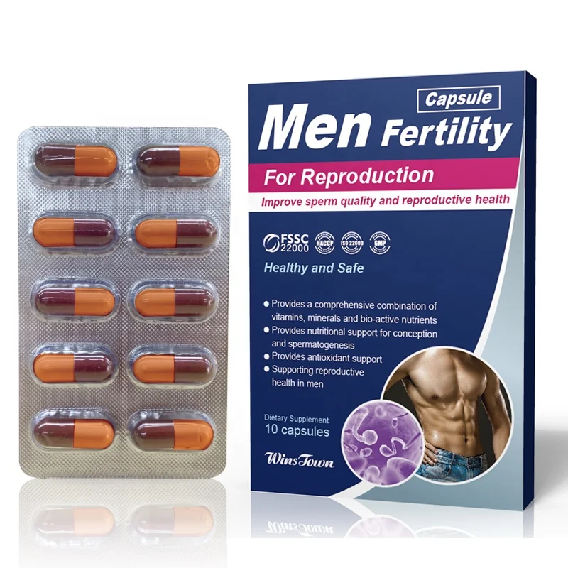 Herbkure Men Fertility Capsules - Support Reproductive Health