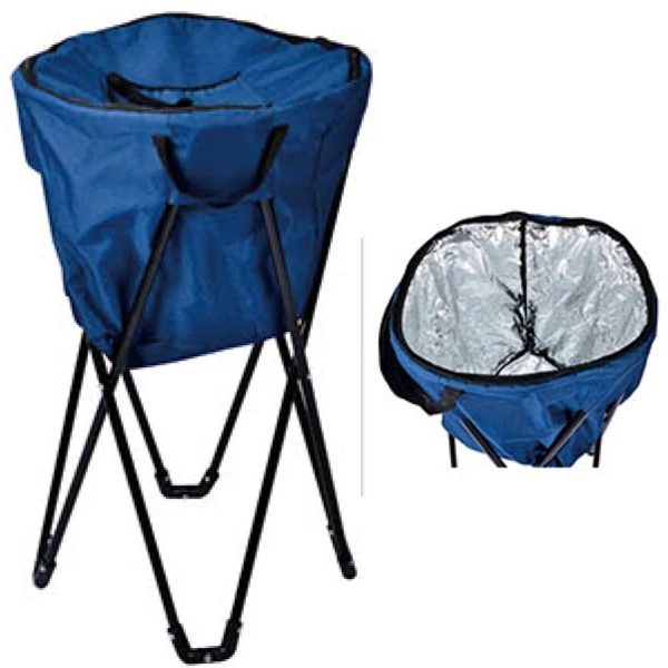 Portable Steel Tubue Folding Stand Cooler Bag Carry Straps Cooler Box ...