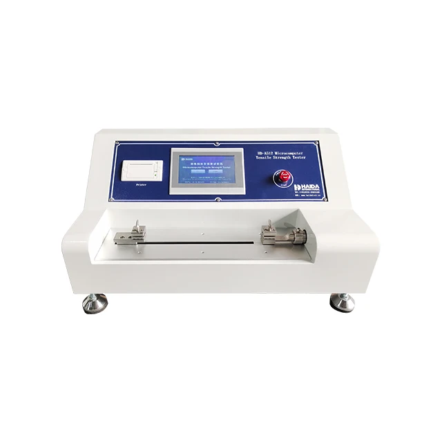 Tissue Paper Tensile Tester - Horizontal Strength Test Machine