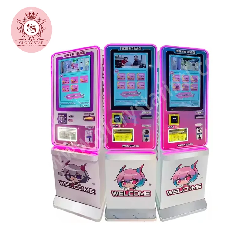 Small Arcade Coin Changer Vending Machine Efficient Service Equipment ...