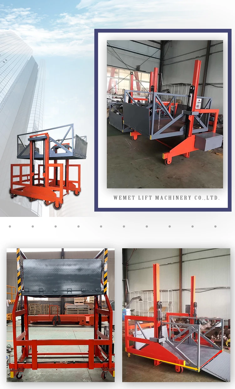 Mini Movable Hydraulic Container Unloading Platform